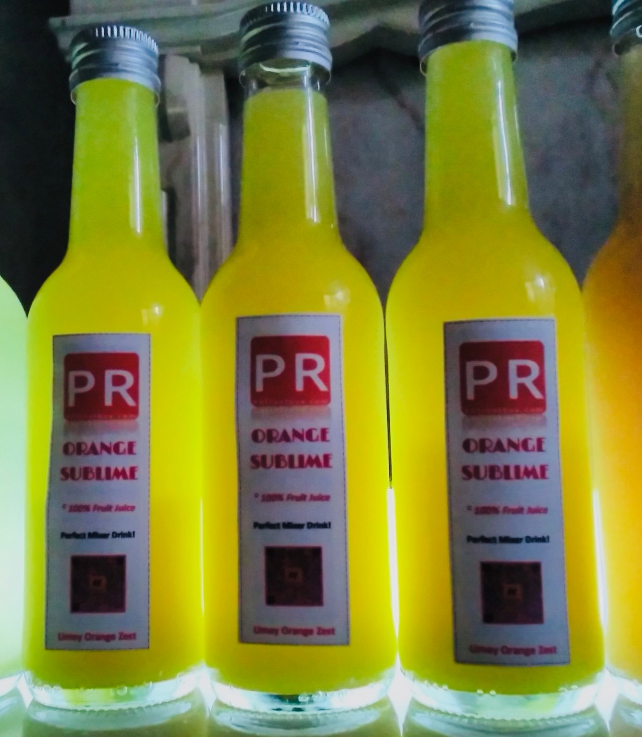 ORANGE SUBLIME - THE FRUIT JUICE DRINK - PRfrostbox.com